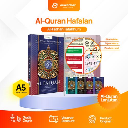 Promo Al Quran Hafalan Perkata Tajwid Warna Terjemah Al Fathan A5 sedang - Hitam - Kota ...