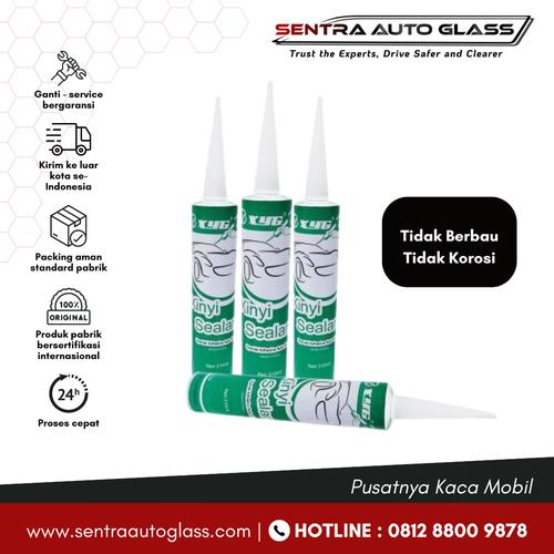 Jual Lem Sealant Kaca Mobil PU Polyurethane Windshield Seal XYG Tube ...