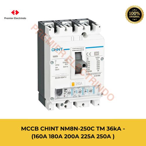 Jual MCCB CHINT NM8N-250C TM 3P 36kA (160A / 180A / 200A / 225A / 250A) - 200A - Jakarta Pusat ...