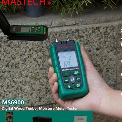Jual Concrete Wood Moisture Meter Mastech MS6900 Beton Kayu Semen MC ...