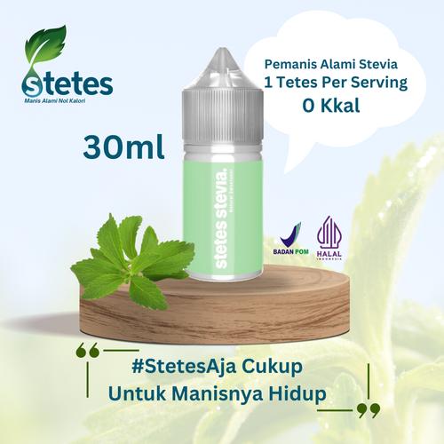 Jual Stetes Stevia 30 ml - Stevia cair pengganti gula pemanis alami ...