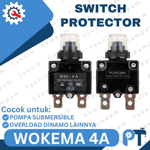 Jual Overload 4A Wokema Sanei - Switch protector satelit 4 amper san-ei ...