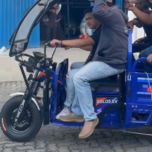Jual SEPEDA MOTOR LISTRIK SOLOS EV L-H90 RODA TIGA BOX TERBUKA - Kota ...