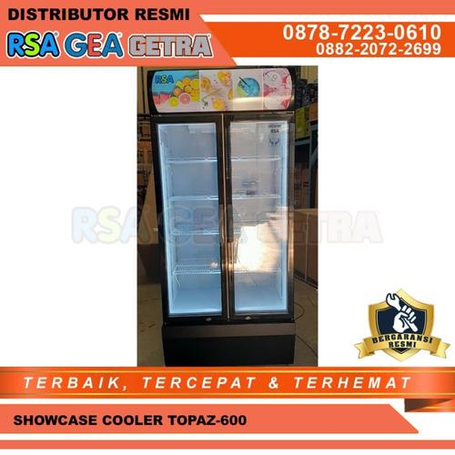 Jual Display Cooler RSA Topaz 600 / Topaz600 Kulkas Showcase 2 Pintu ...