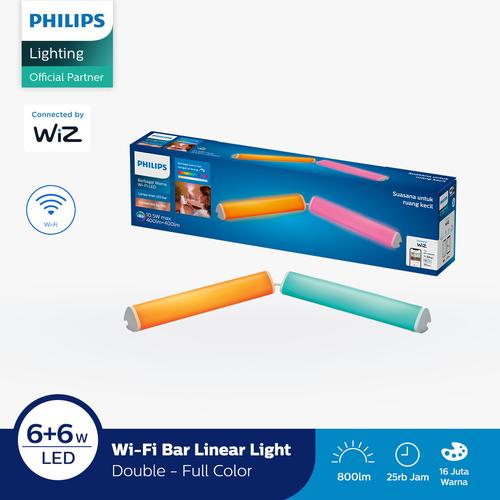 Promo Philips Smart WiFi Bar Linear Dual 6+6W Tunable Color - Jakarta ...