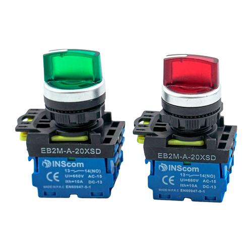 Promo PUSH BUTTON SELECTOR SWITCH MAINTAINED ILLUMINATED ROTARY LED ...