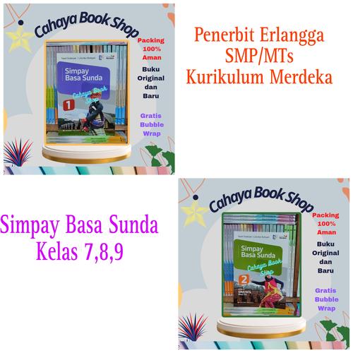 Jual Buku Simpay Basa Sunda Kelas 7,8,9 SMP Kurikulum Merdeka Erlangga ...