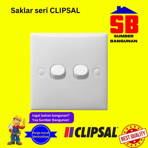 Jual SAKLAR IB SERI CLIPSAL (SCHNEIDER) DI TANAM ISI 2 / DOUBLE - Kab ...