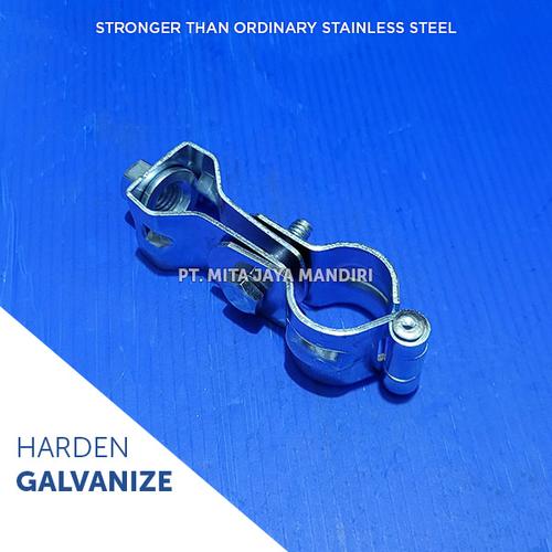 Jual Gantungan Pipa Galvanis 1/2" Hanger Rivet Hook Galvanize 1/2 inch ...