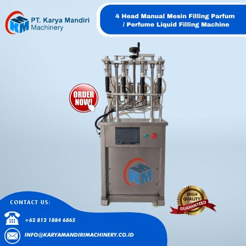 Jual 4 Head Manual Mesin Filling Parfum / Perfume Liquid Filling ...