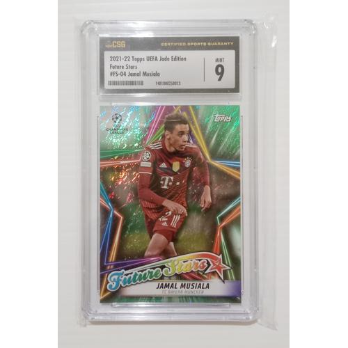 Jual Graded Card - CSG 9 - Jamal Musiala - 2021-22 Topps UEFA Jade #FS ...