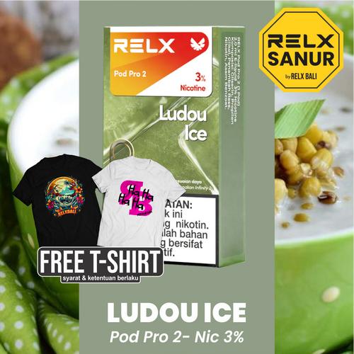 Jual RELX Infinity Pod PRO LUDO ICE / KACANG IJO 1 Pack Isi 1 Pods / 1 ...
