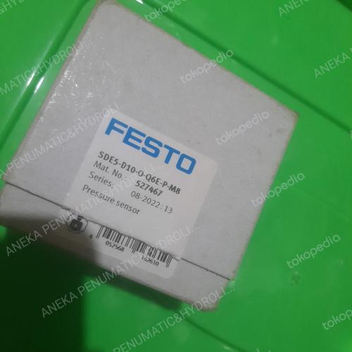 Jual FESTO SDE5-D10-O-Q6E-P-M8 527467 PRESSURE SENSOR FESTO - Jakarta ...