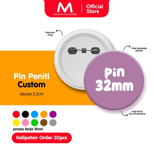 Jual PIN PENITI 32MM / CETAK PIN GANTUNGAN KUNCI MURAH/ CUSTOM PIN ...