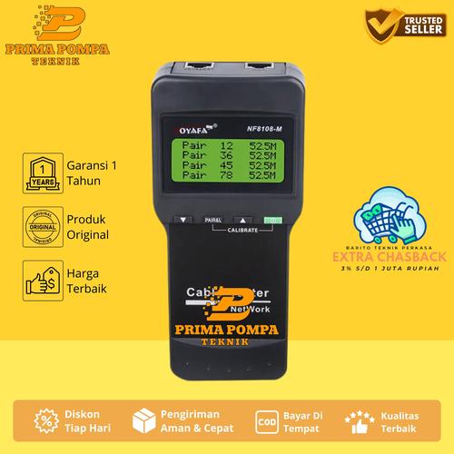 Jual Cable length tester RJ45 RJ11 USB Network Cable Tester Meter ...