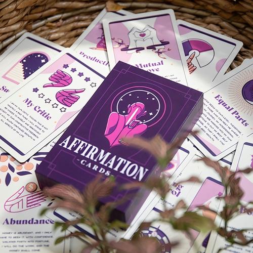 Jual Affirmation Cards: 52-Card Deck Positive Affirmations for ...