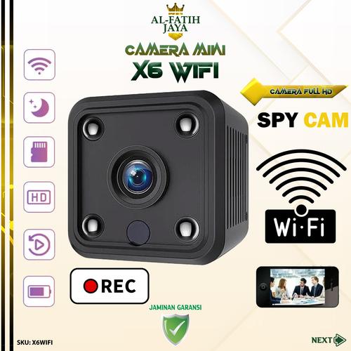 Promo IP Camera X6 Wifi Hidden Kamera Spycam Camcorder CCTV Mini ...