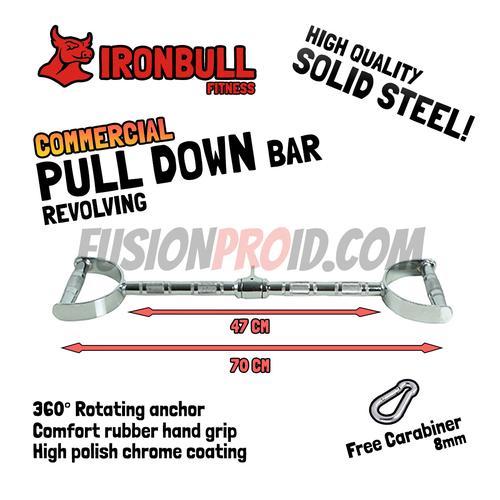 Promo Straight Lat Bar Handle Triceps Biceps Cable Attachment Gym Iron ...