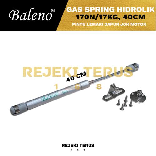 Jual Gas Spring Hidrolik 170N/17kg SILVER Pintu Lemari Dapur Jok Motor ...