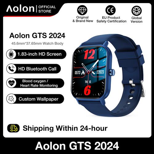 Jual Aolon Smartwatch GTS Smart Watch Waterproof Custom Wallpaper ...