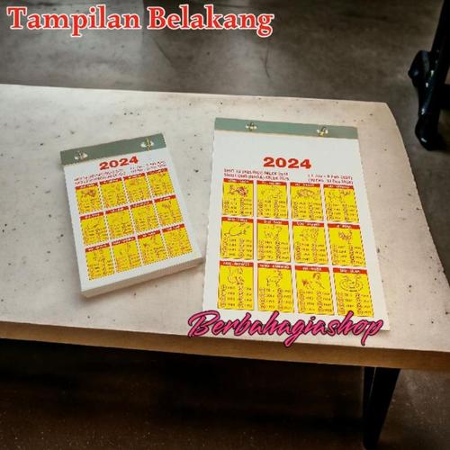 Jual Kalender Calendar China Cina Jawa Arab Robek Harian Tahun 2024 ...