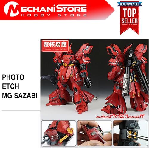 Jual MG Sazabi Ver Ka Detailing Photo Etch Metal by Nuclear Energy ...