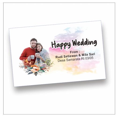 Jual amplop kondangan custom NAMA DAN FOTO - Kab. Bogor - pradhana ...