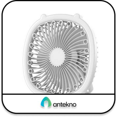 Jual Kipas Angin Meja Mini Desk Fan Swing Automatic Alloet USB Charge ...