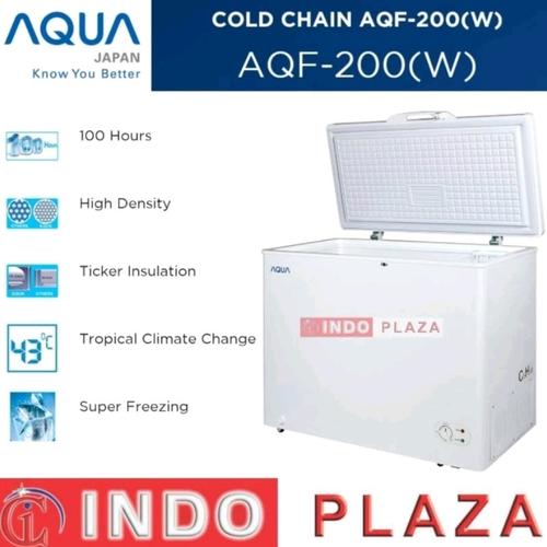 Jual CHEST FREEZER AQUA AQF-200W / AQF-200GC 197 Liter - Kota Medan ...