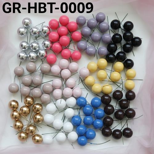 Jual GR-HBT-0009 Cake topper hiasan kue bola emas perak biru pink putih ...