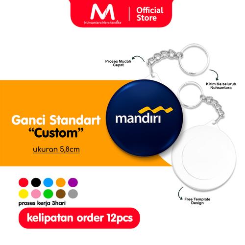 Jual Cetak Pin Gantungan Kunci Pin Custom 58mm Terlaris Ganci Souvenir ...