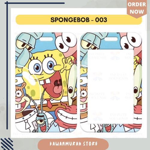 Jual ID Card Holder Spongbob Patrick Sandy Tanpa Tali / Name Tag ...