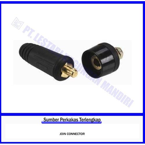 Jual Join Connector Kabel Las Ukuran 35-50MMFEMALECONNECTORBLACK Merk ...
