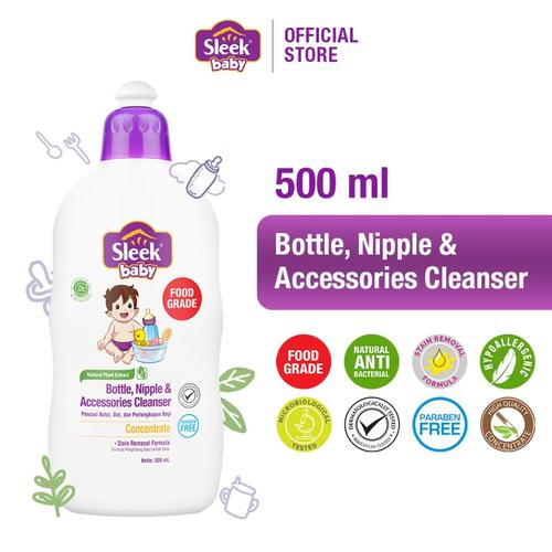 Jual Sleek Baby Pencuci Botol, Dot dan Perlengkapan Bayi 500ml - Kota ...
