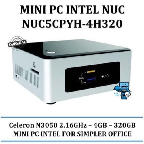 Jual Mini PC Intel NUC NUC5CPYH-4H320 Celeron N3050 320GB & 4GB ...