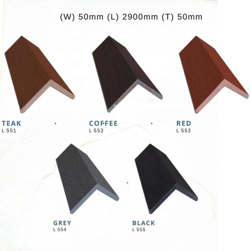 Jual Side L Cover WPC Cladding / Siku Corner Wall Clading / Batang ...