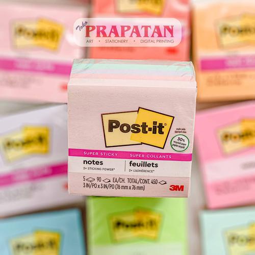 Jual Post-it Sticky Notes Cube 76x76mm 390-500 Sheets / Memo Pad - MIA ...