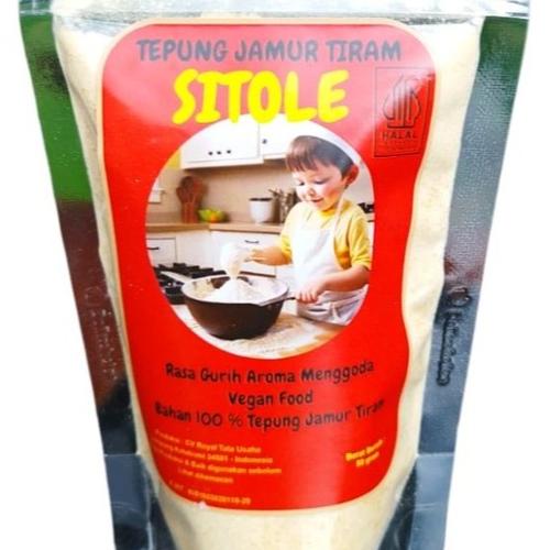 Jual tepung jamur SITOLE crispy/tepung jamur tiram/Tepung biang 50 gram ...
