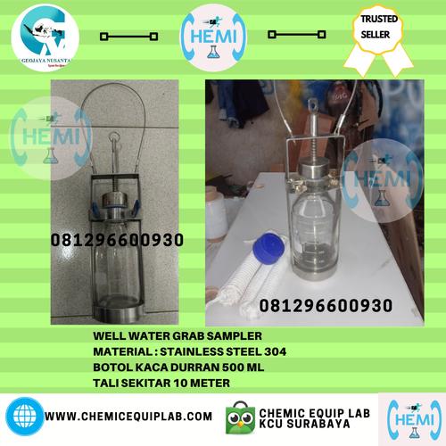 Jual 500ML ALAT SAMPEL AIR WELL WATER SAMPLER VERTIKAL STAINLESS STEEL ...