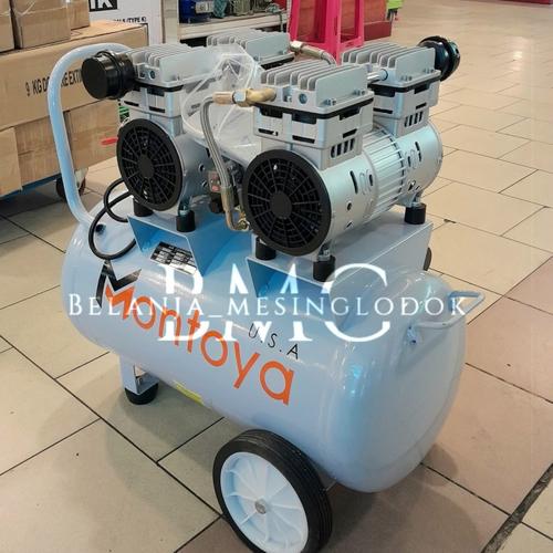Jual Kompresor Angin Tanpa Oli 2 Hp 50 Liter Compresor Oiless Montoya - Jakarta Barat - Belanja ...