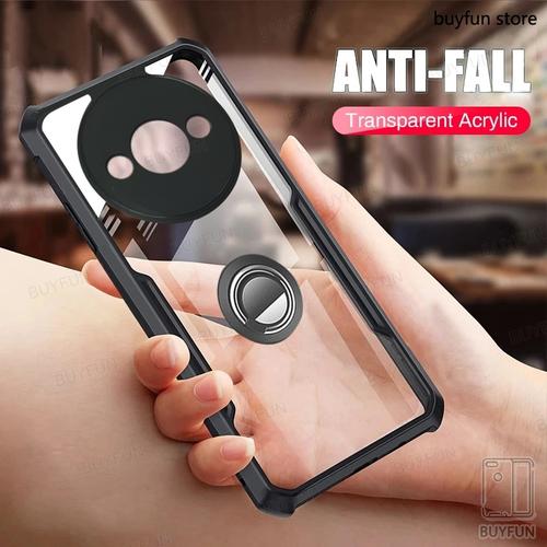 Jual Xiaomi Redmi A3 Soft Case Silikon Clear Free Ring Standing Hp Casing - Xundd, Redmi A3 ...