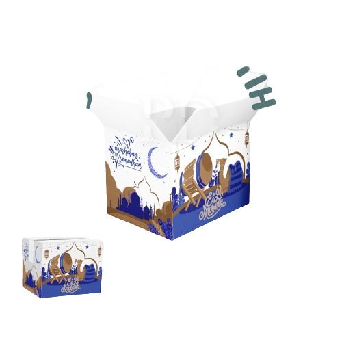 Jual box parcel mini kardus box parcel lebaran / dus idul fitri coklat ...