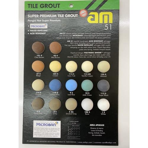 Jual nat keramik am 51 tile grout - superblack112s - Kota Surabaya ...