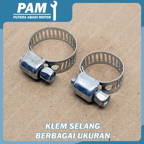 Jual Klem Selang Berbagai Macam Ukuran Klem Selang Hose Clamp - 5/8 ...