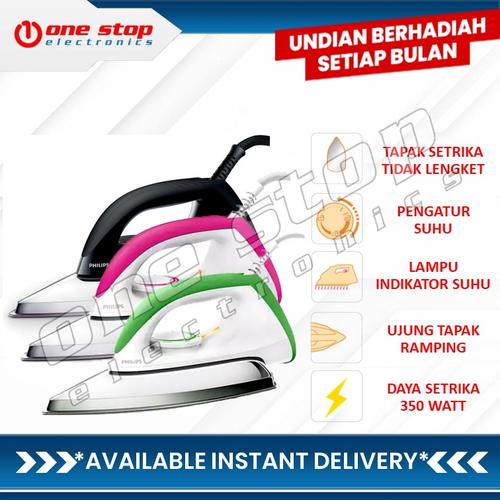 Jual PHILIPS HD-1173 Setrika Kering 350 Watt - Hitam - Jakarta Utara ...
