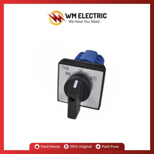 Jual Selector Switch 3 Posisi Manual Off Auto 2 Pole CA-10 TAB CA10 2P ...