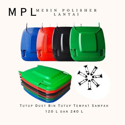 Jual Tutup Dust Bin Tutup Tempat Sampah 120 L dan 240 L (hijau ...