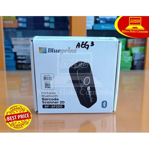 Jual SCANNER MINI BARCODE PORTABLE BLUEPRINT SP200 2D USB BLUETOOTH ...