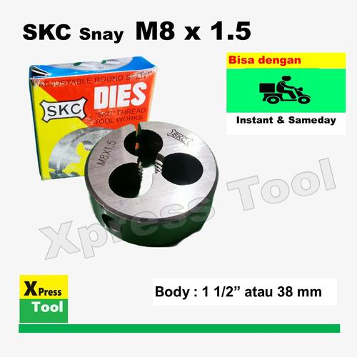 Jual Snei Snay Round Dies M8 x 1.5 Mata Senai Drat Baut - Kab. Bekasi - XPress Tool | Tokopedia