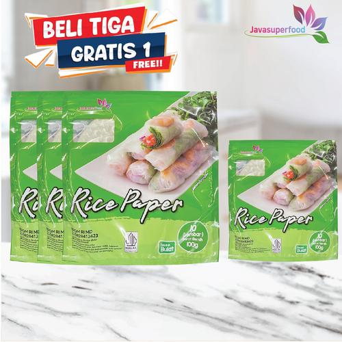 Jual [BELI 3 GRATIS 1] Rice Paper / Kulit Lumpia Vietnam BANH TRANG ...